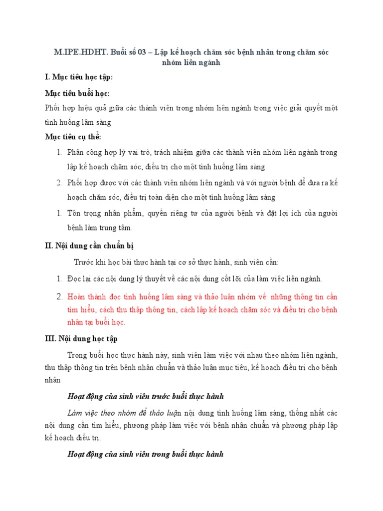 IPE - HDHT - Buoi 3.thuc Hanh | PDF
