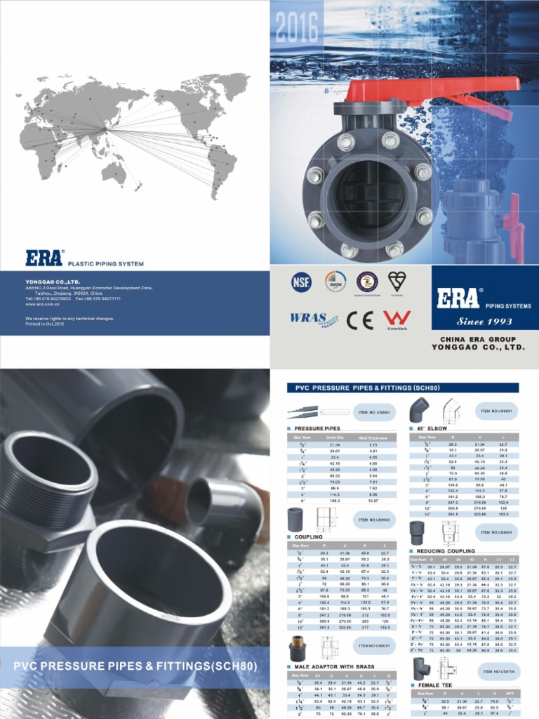 ERA Ecatalog SCH-80 . | PDF