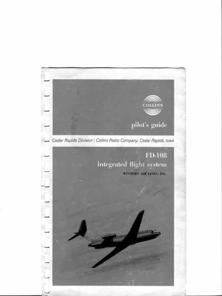 Collins FD-108 Integrated Flight System | PDF