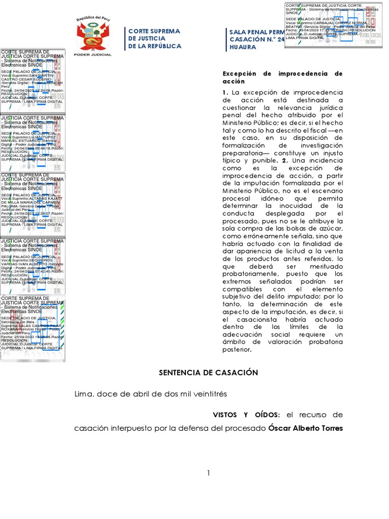 Casación #2448-2021-Huaura | PDF | Justicia | Crimen y violencia Casación #2448-2021-Huaura | PDF | Justicia | Crimen y violencia