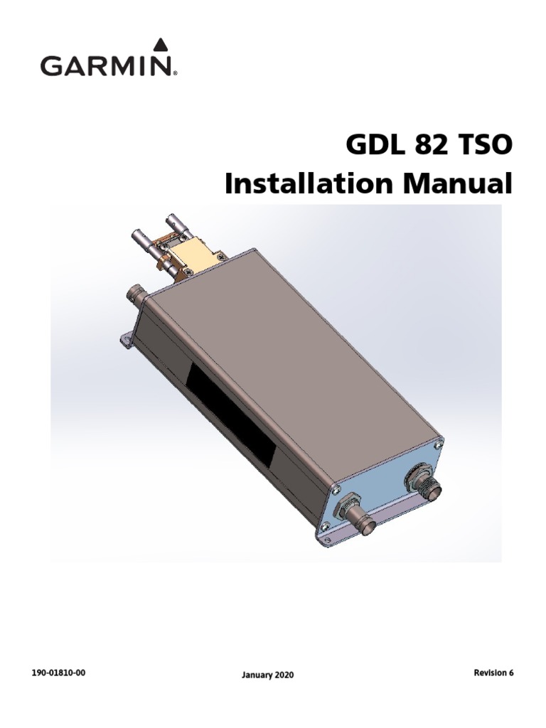 GDL-82 ADS-B _Out_Transmitter With WAAS GPS | PDF | Transponder ...