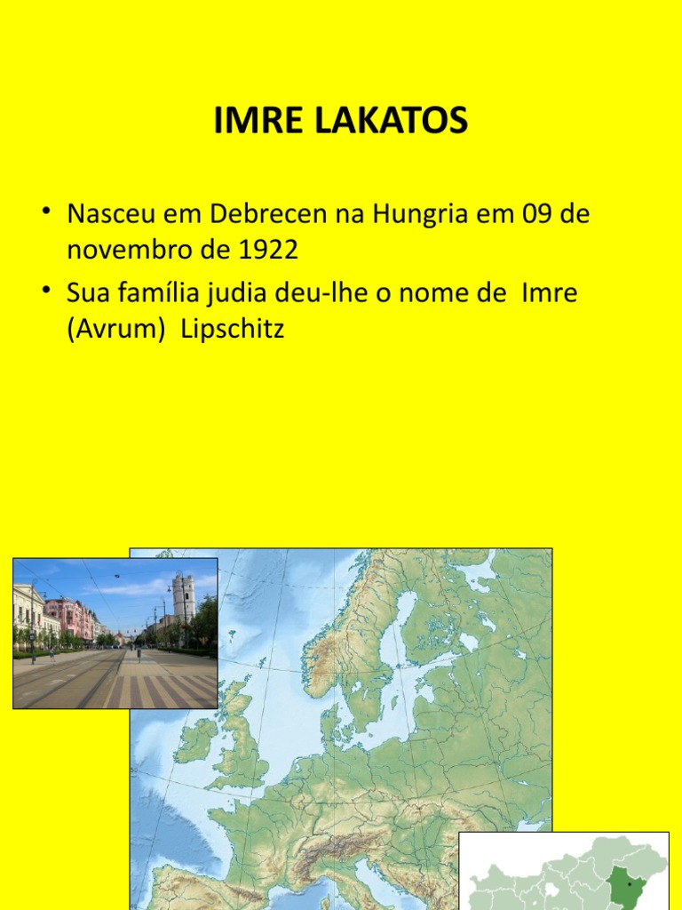 LAKATOS Biografia Final | PDF | Science | Interações de disciplinas ...
