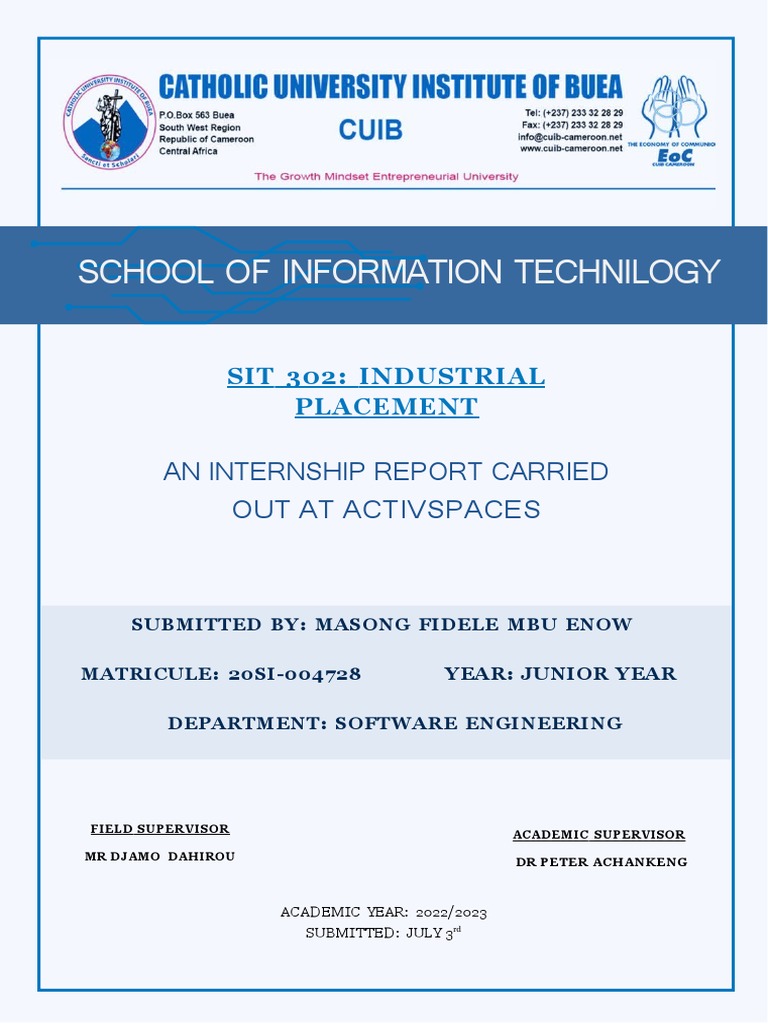 Report CoverPage | PDF