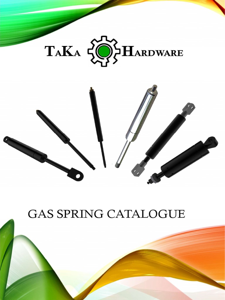 Taka Gas Spring Catalogue | PDF | Pipe (Fluid Conveyance) | Corrosion