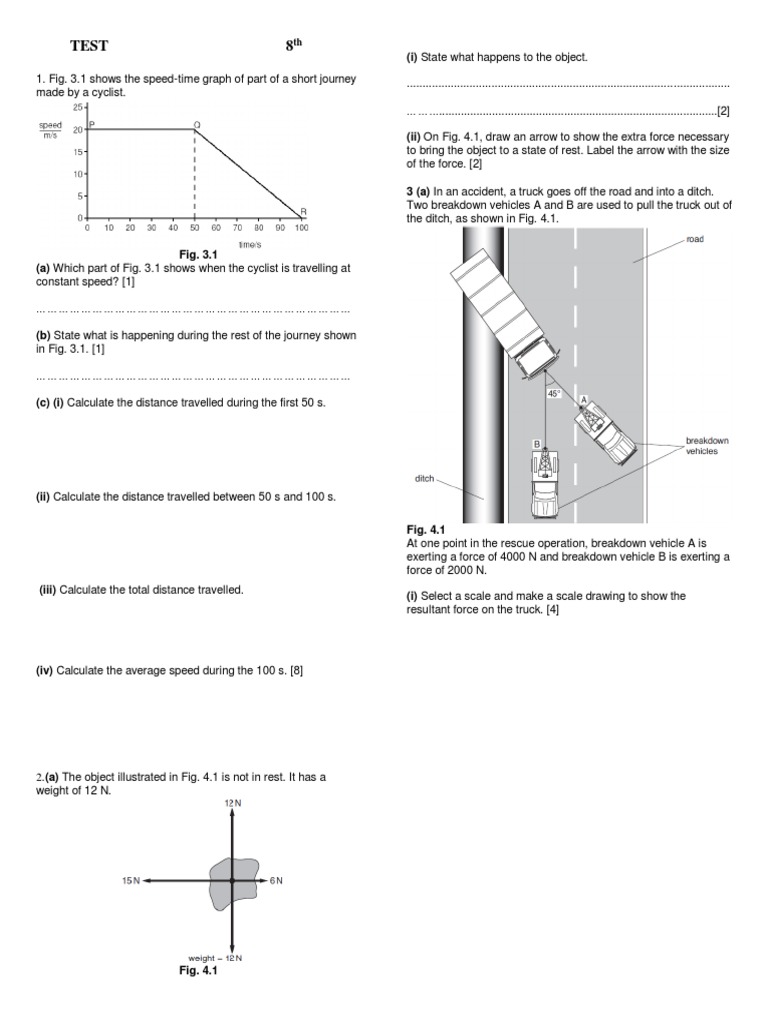 8th Test | PDF