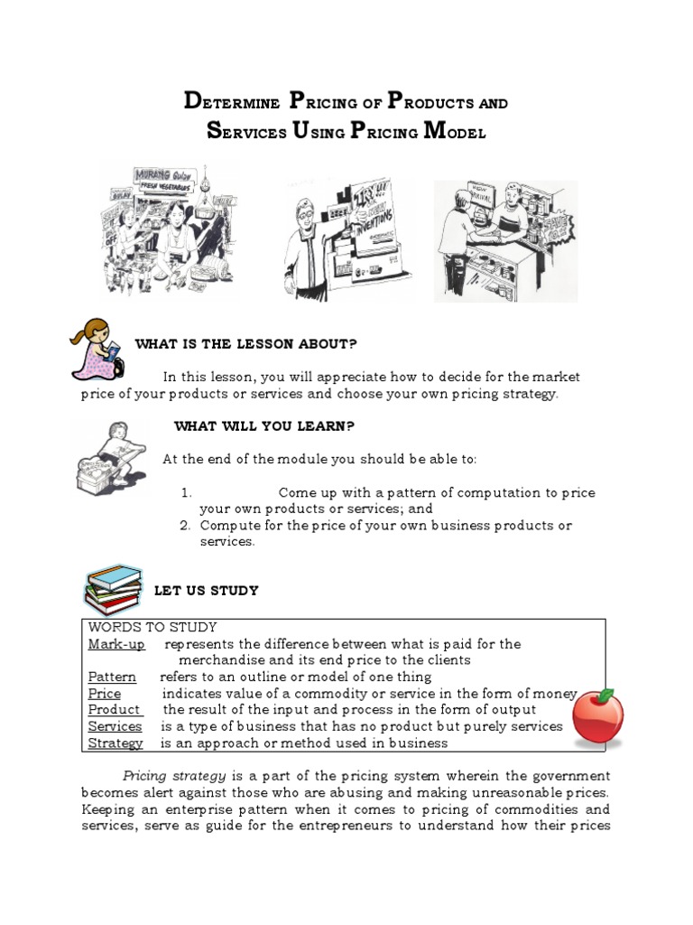 Pricing Strategies for Products and Services | PDF | Pricing | Business ...