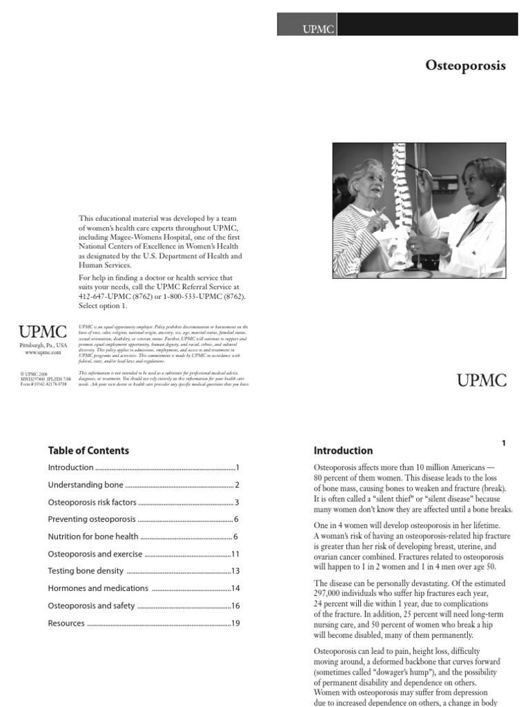Osteoporosis 2 Pdf Osteoporosis Bone