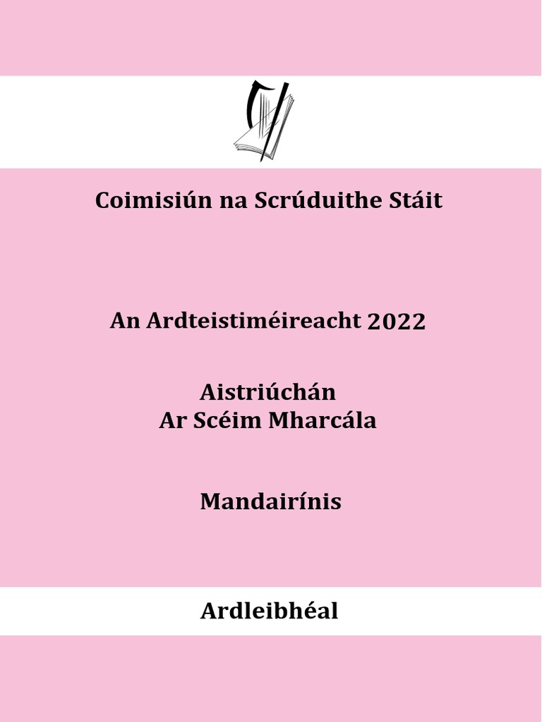 Leaving Certificate Mandarin Chinese 2022 Higher Level (IV) Marking ...