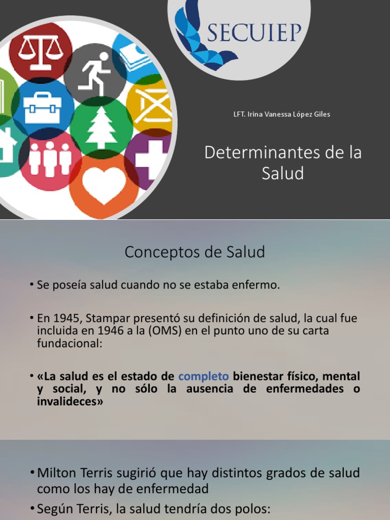 Determinantes Clave De La Salud Pública Pdf Obesidad Asistencia