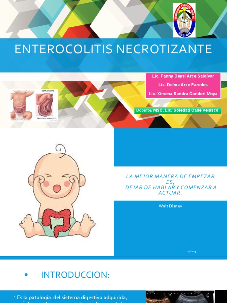 Enterocolitis Necrotizante | PDF | Parto prematuro | El embarazo