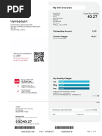 Thailand Electric Bill Invoice Template | PDF | Fee | Value Added Tax
