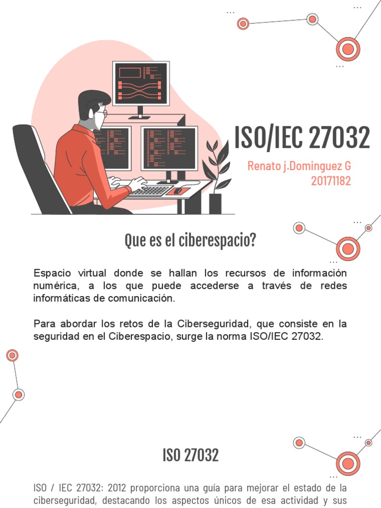Normas ISO ISO/IEC 27032 y Sus Diferencias | PDF Normas ISO ISO/IEC 27032 y Sus Diferencias | PDF