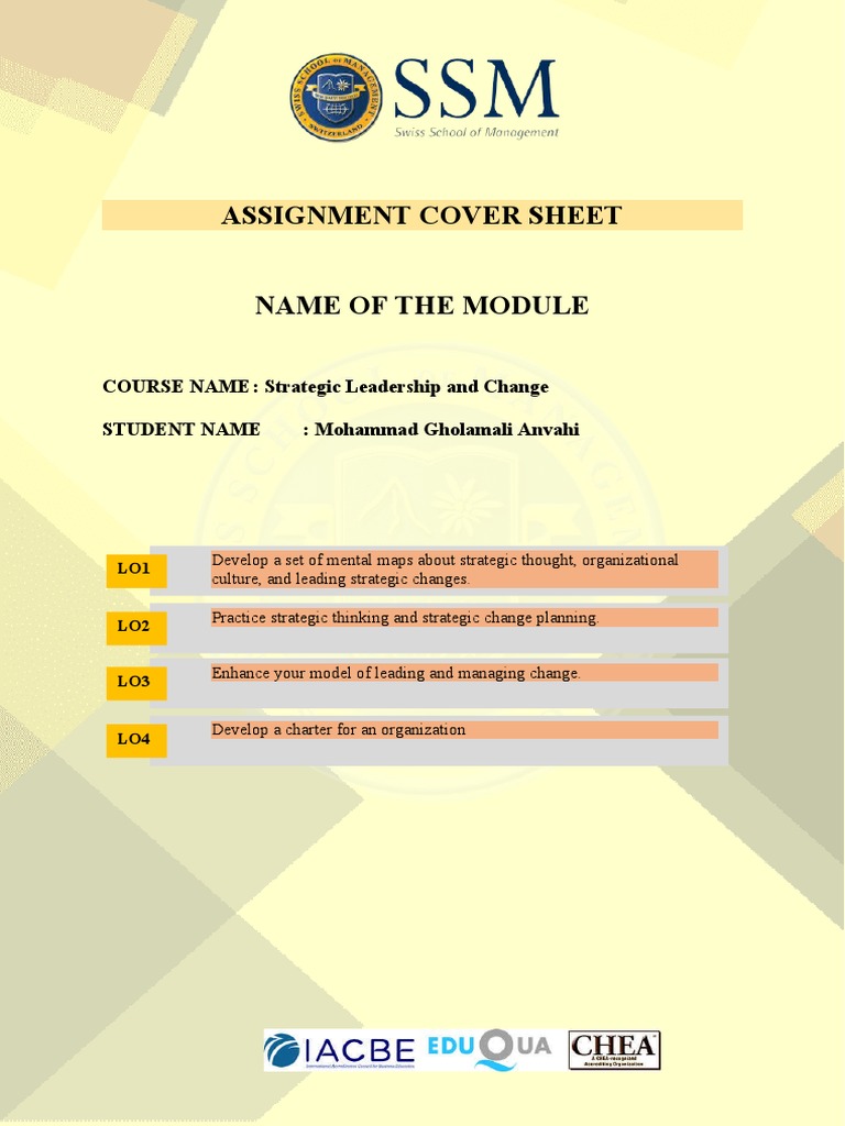 Mohammad - Anvahi - SSM - Strategi Change and Leadership Assignment ...