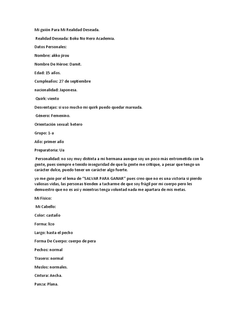 Guion para Mi RD | PDF