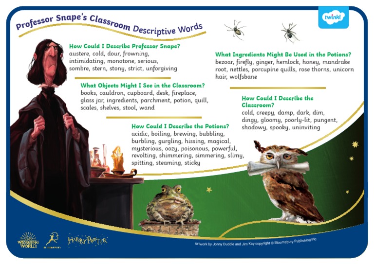Professor Snape - S Classroom | PDF