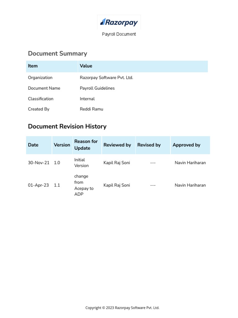 Payroll Guidelines and FAQs - V1 | PDF | Payroll Tax | Payroll
