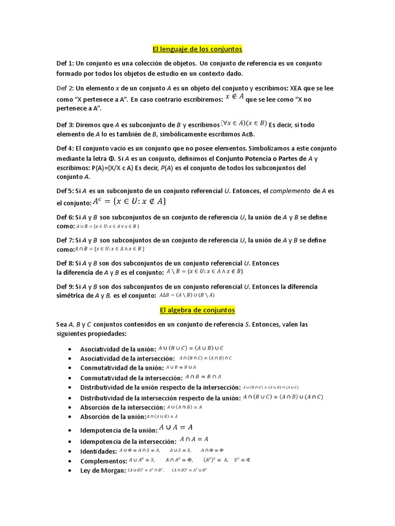 Logica Simbolica M4 | PDF | Conjunto (Matemáticas) | Lógica