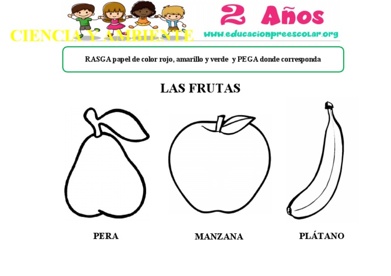 Las Frutas para Ninos de 2 Anos | PDF | Hogar, jardinería y bricolaje ...