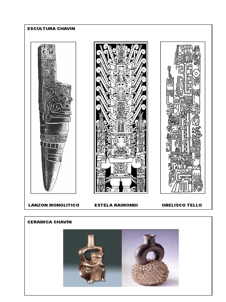 Lanzon Monolitico Estela Raimondiobelisco Tello | PDF