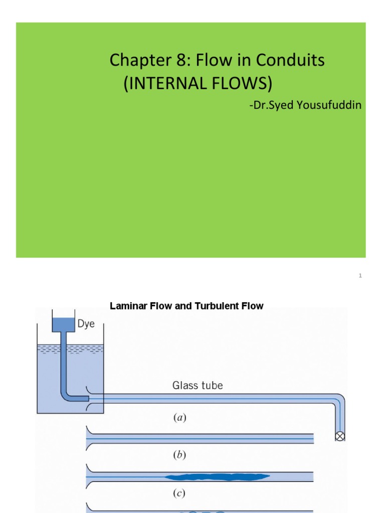 Flow in Conduits | PDF | Fluid Dynamics | Plumbing