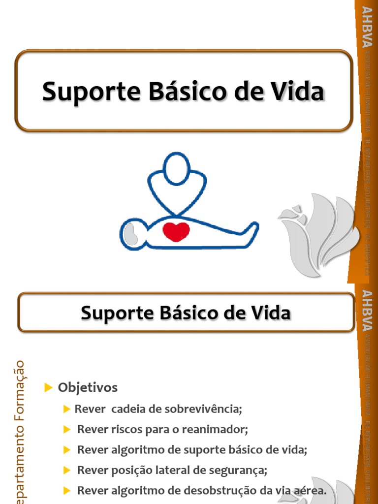 Algoritmo de Suporte Básico de Vida | PDF | Bem-estar