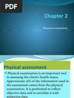 Physical Assessment Techniques Guide | PDF | Physical Examination | Senses