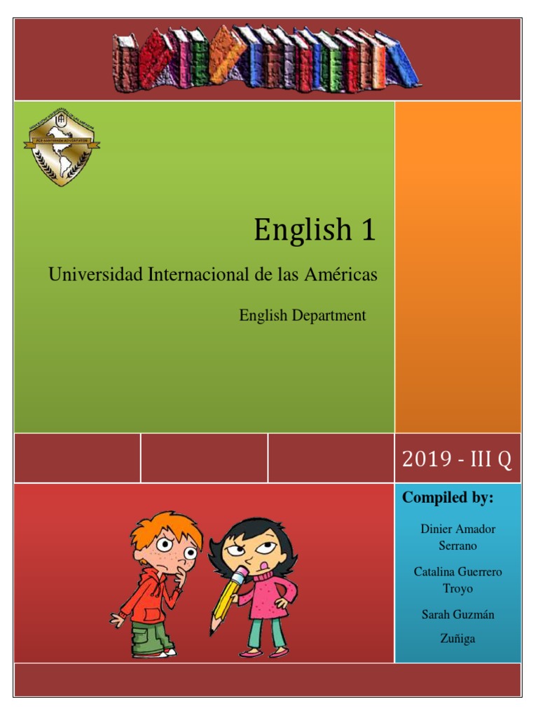 Libro Ingles 1 | PDF | Verb | Syntax