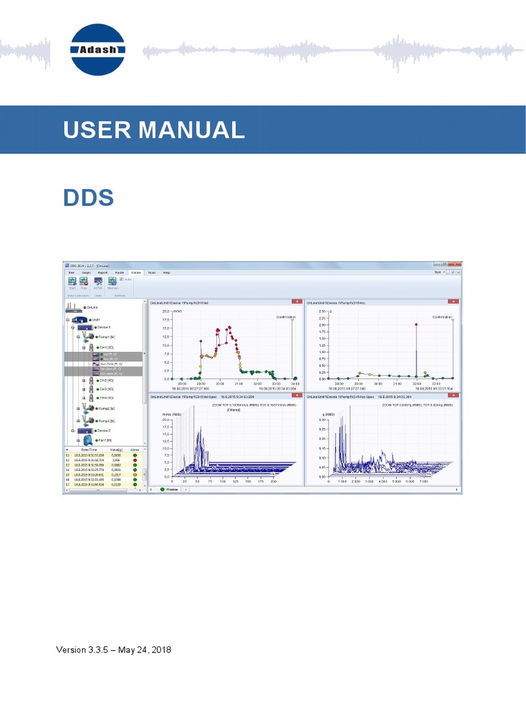 Adash DDS Software Manual | PDF | Icon (Computing) | Databases