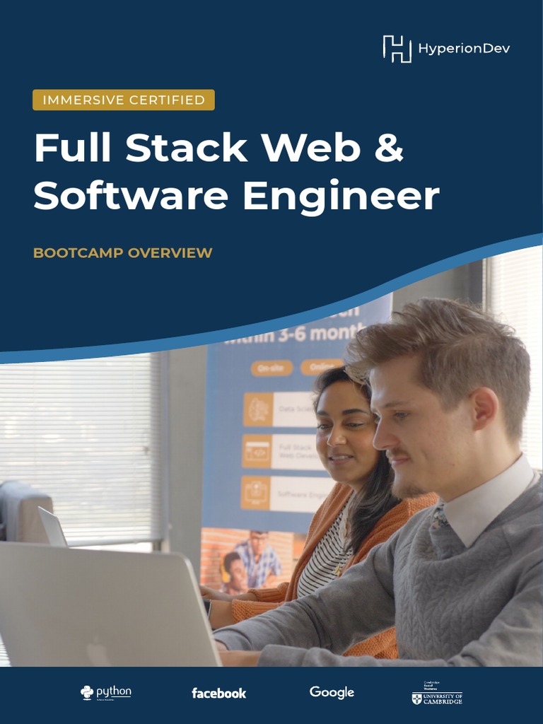 Immersive Full Stack Web & Software Engineer Bootcamp Syllabus ...