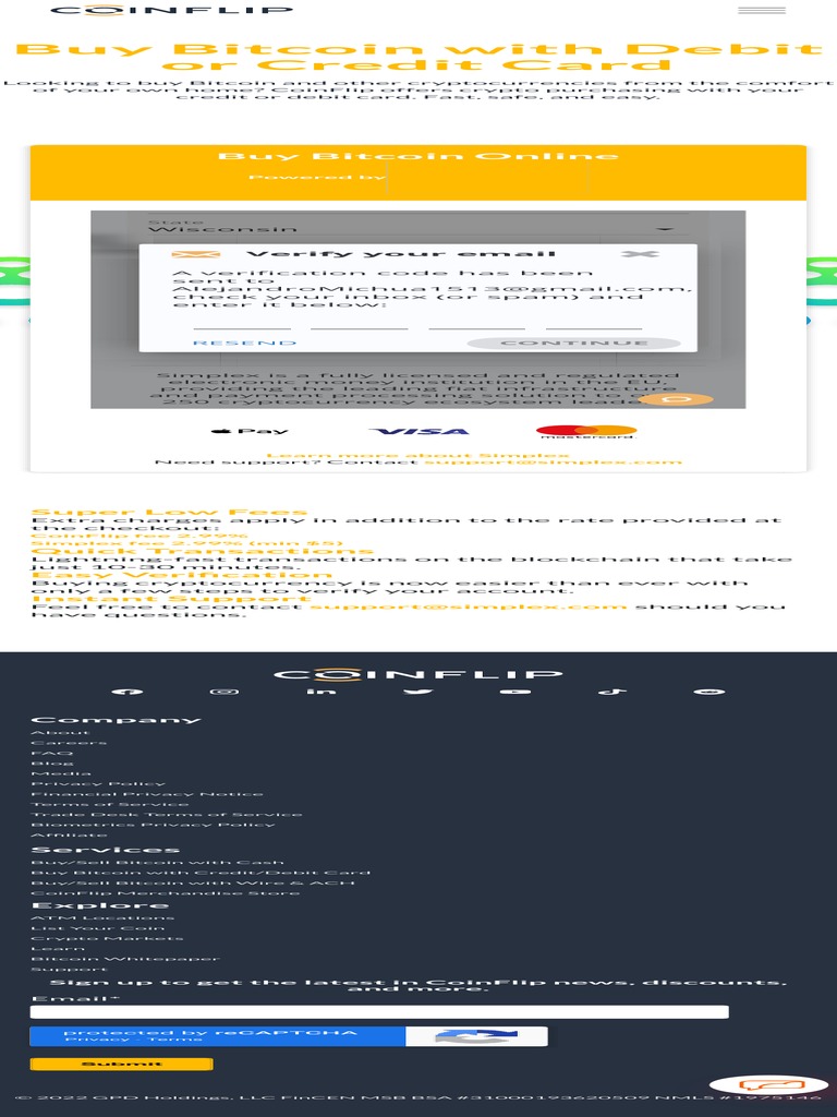 Buy Bitcoin with Debit/Credit Card | PDF | Credit Card | Cryptocurrency