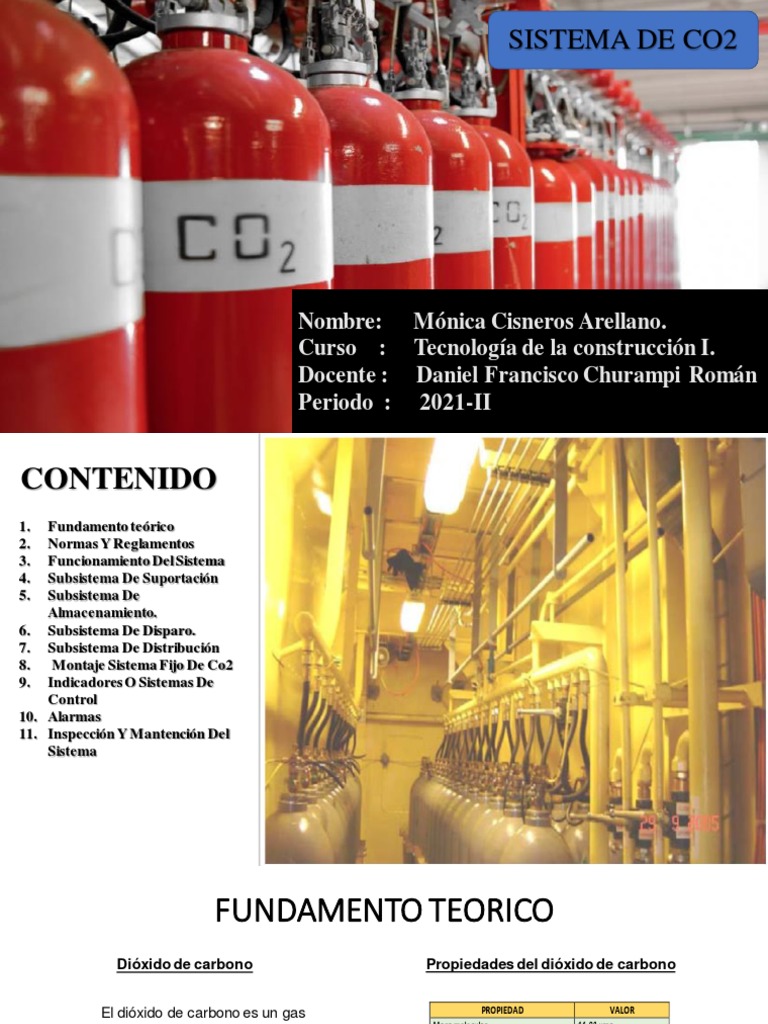 Sistema Co2 Ppts Final | PDF | Dióxido de carbono | Combustibles