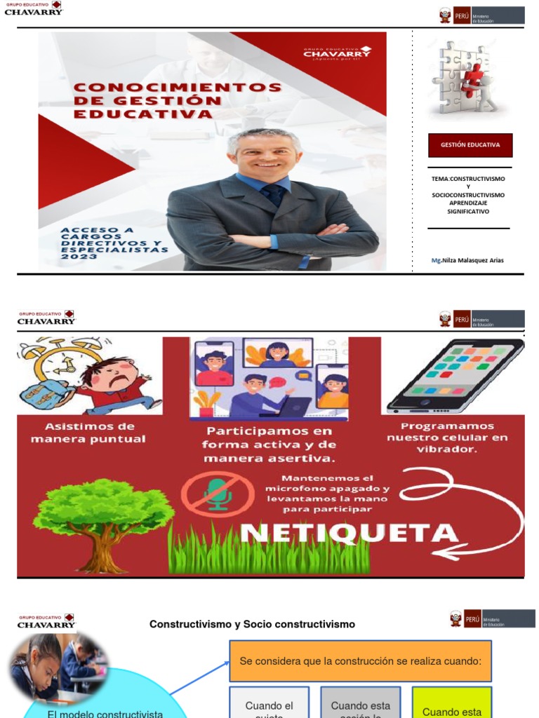 Ene 18 - PPT Constructivismo y Socioconstructivismo | PDF | Constructivismo (filosofía de la ...