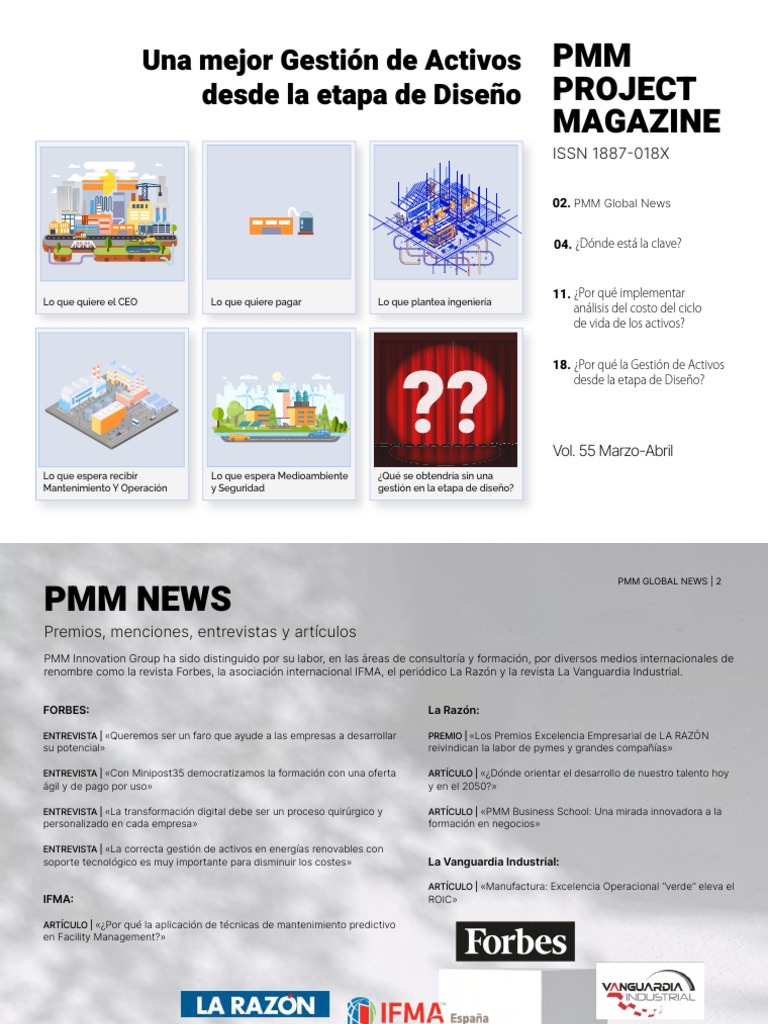 LCC Marzo Abril - 2022 - PMM Project Magazine Colombia | PDF | Evaluación del ciclo de vida ...