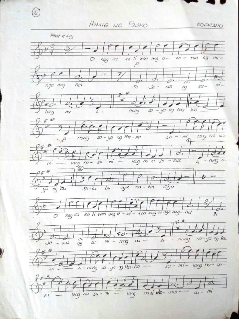 Himig NG Pasko - pdf-1 1 | PDF