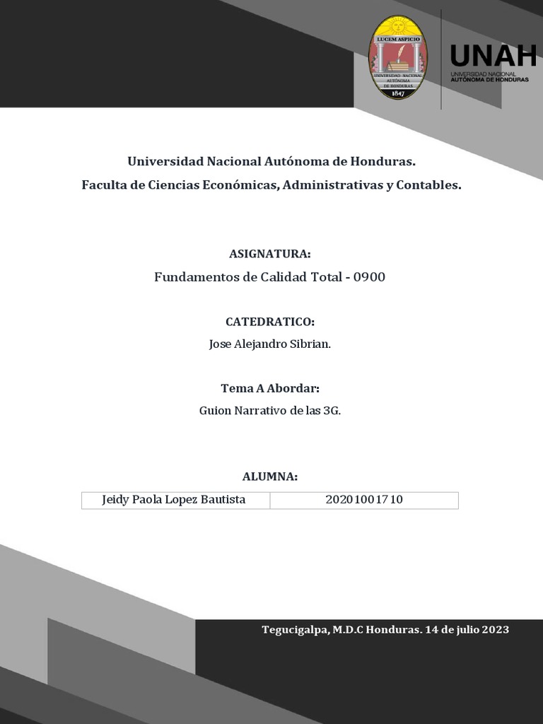 Guion Narrativo de Jeidy Lopez | PDF