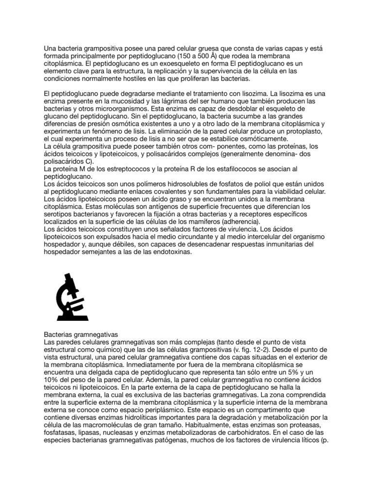 Bacterio Log i A | PDF | Las bacterias | Bicapa lipídica