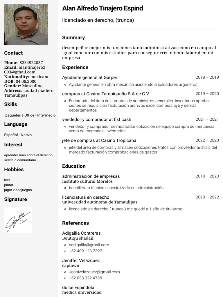 Alan Alfredo - Resume-172 | PDF