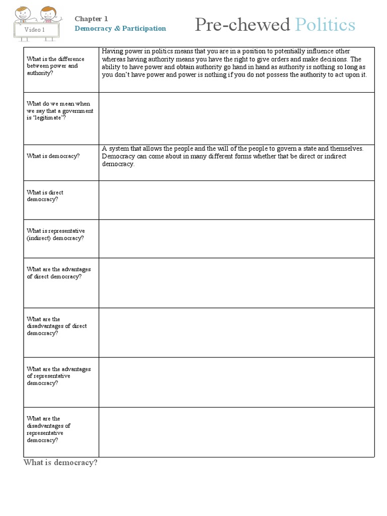 Understanding Democracy Types and Benefits | PDF | Career & Growth