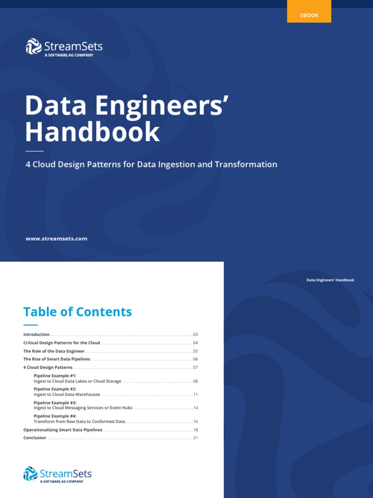 Wp Data Engineers Handbook Pdf Cloud Computing Databases