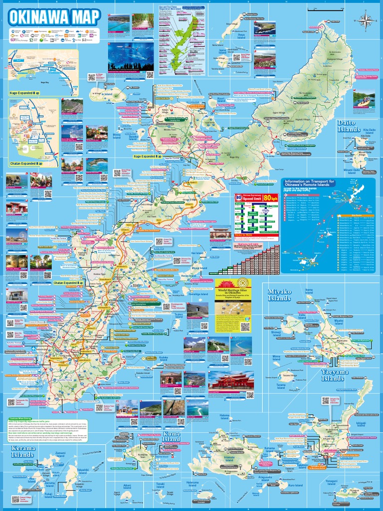 Okinawa Guidemap en | PDF | Transport | Service Industries