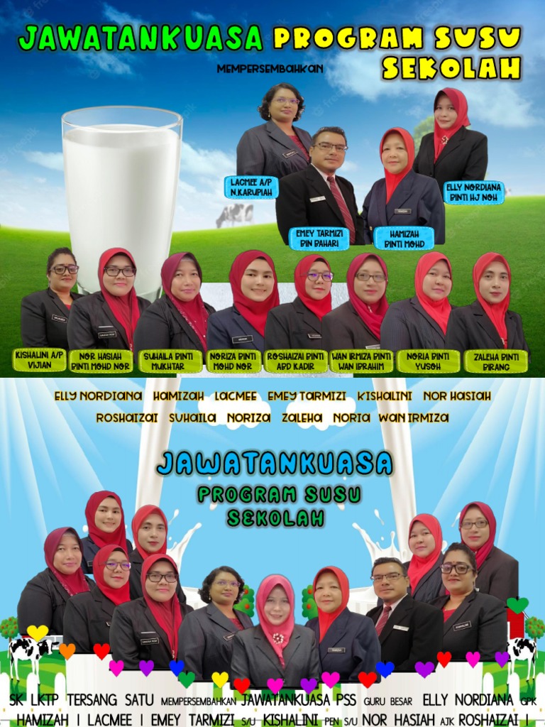 Gambar Poster RMT Dan Susu | PDF