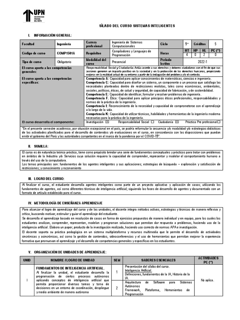Sistemas Inteligentes | PDF | Inteligencia artificial | Inteligencia ...