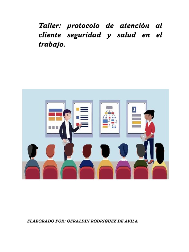 Protocolo de Atención Al Cliente J Seguridad y Salud en El Trabajo | Descargar gratis PDF ...