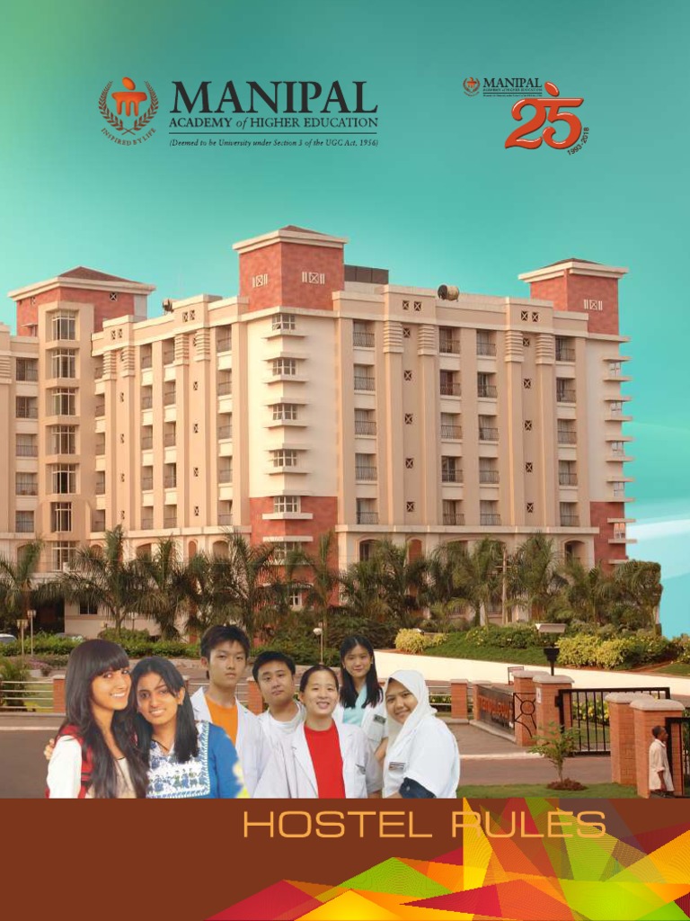 Manipal University Hostel Rules - 2018 (1) | PDF