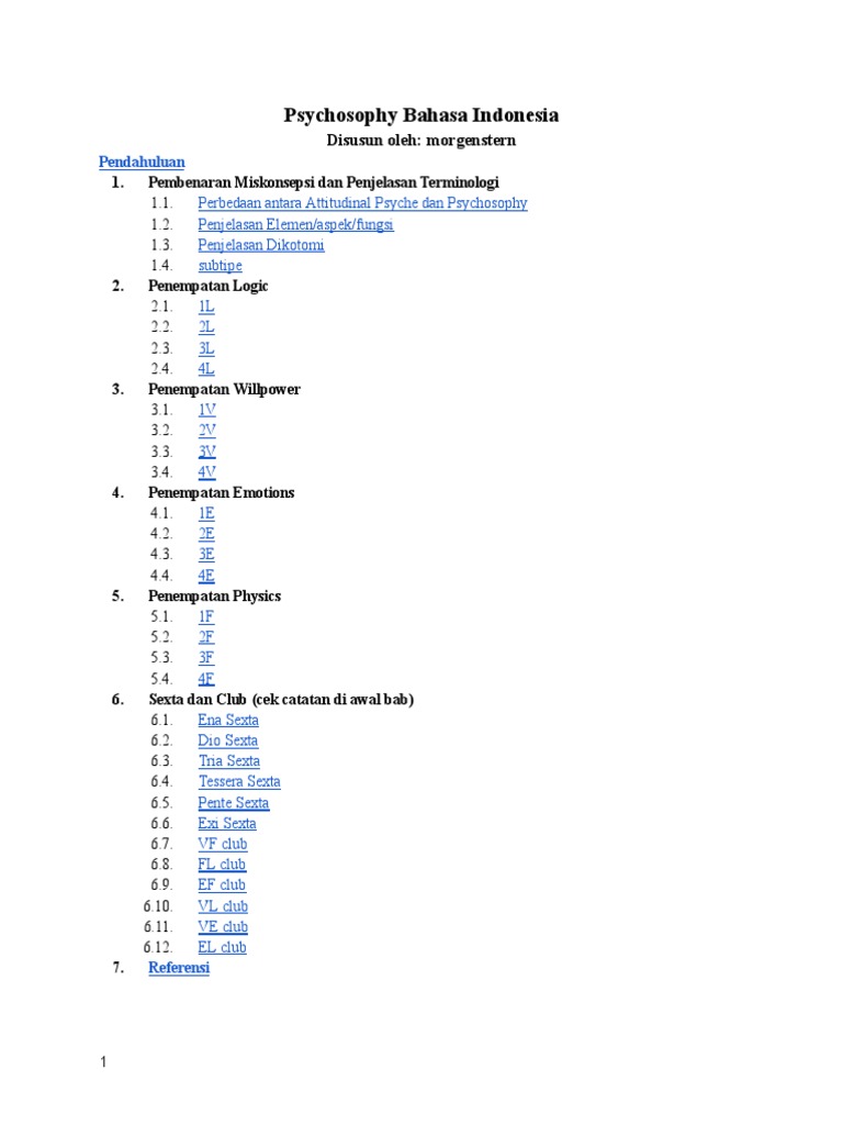 Psychosophy Bahasa Indonesia | PDF | Karier & Perkembangan ...