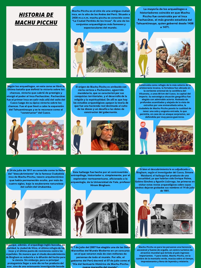 Historia de Machu Picchu | PDF | Machu Picchu | Imperio Inca