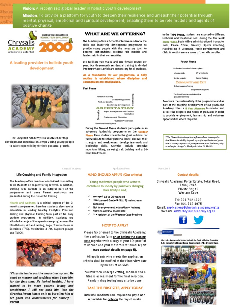 New Application Form With POPI Declaration As at 01062023 | PDF ...