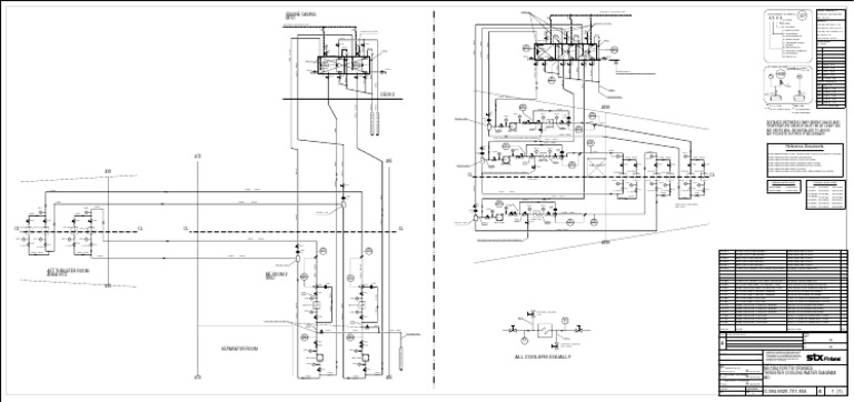Thrusters Fresh Cooling Water System | PDF | Mechanical Engineering | Industrial Processes