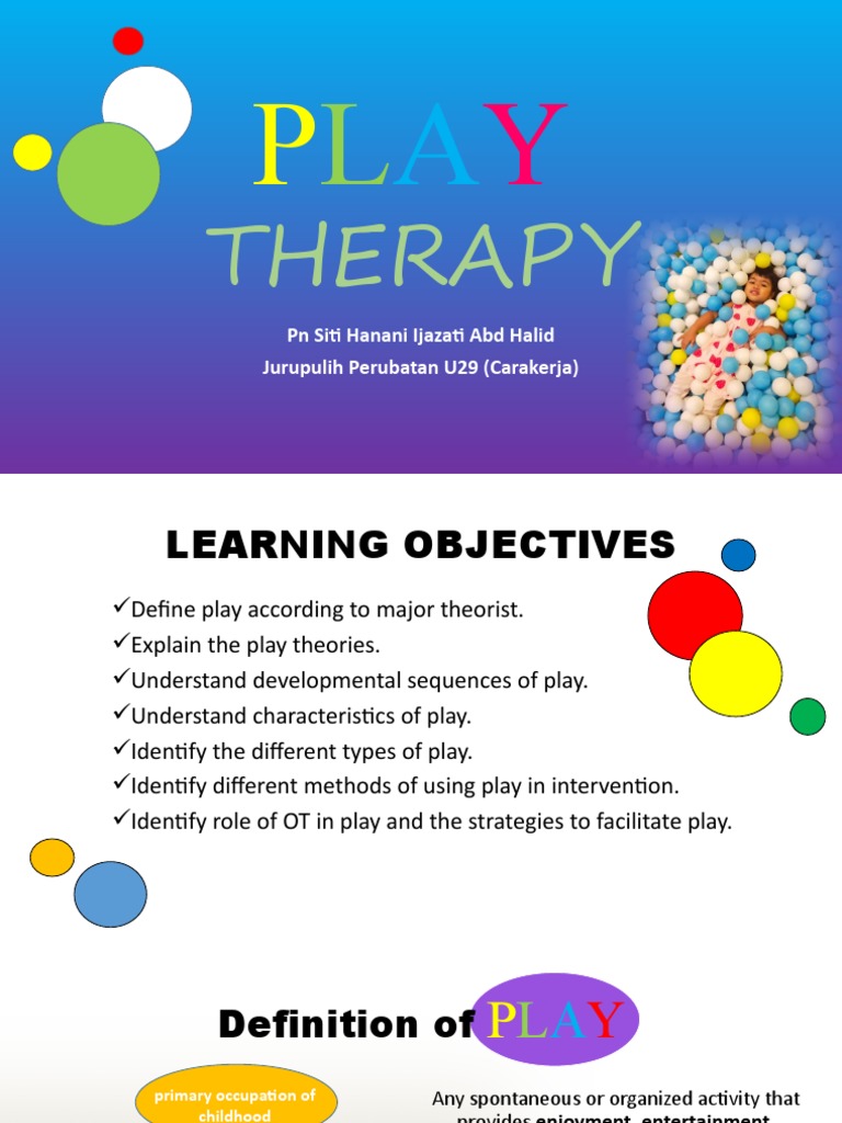 Play Therapy | PDF | Developmental Psychology | Human Life Stages