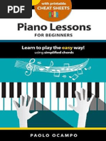 Learn To Play The Piano | PDF | Hand | Piano